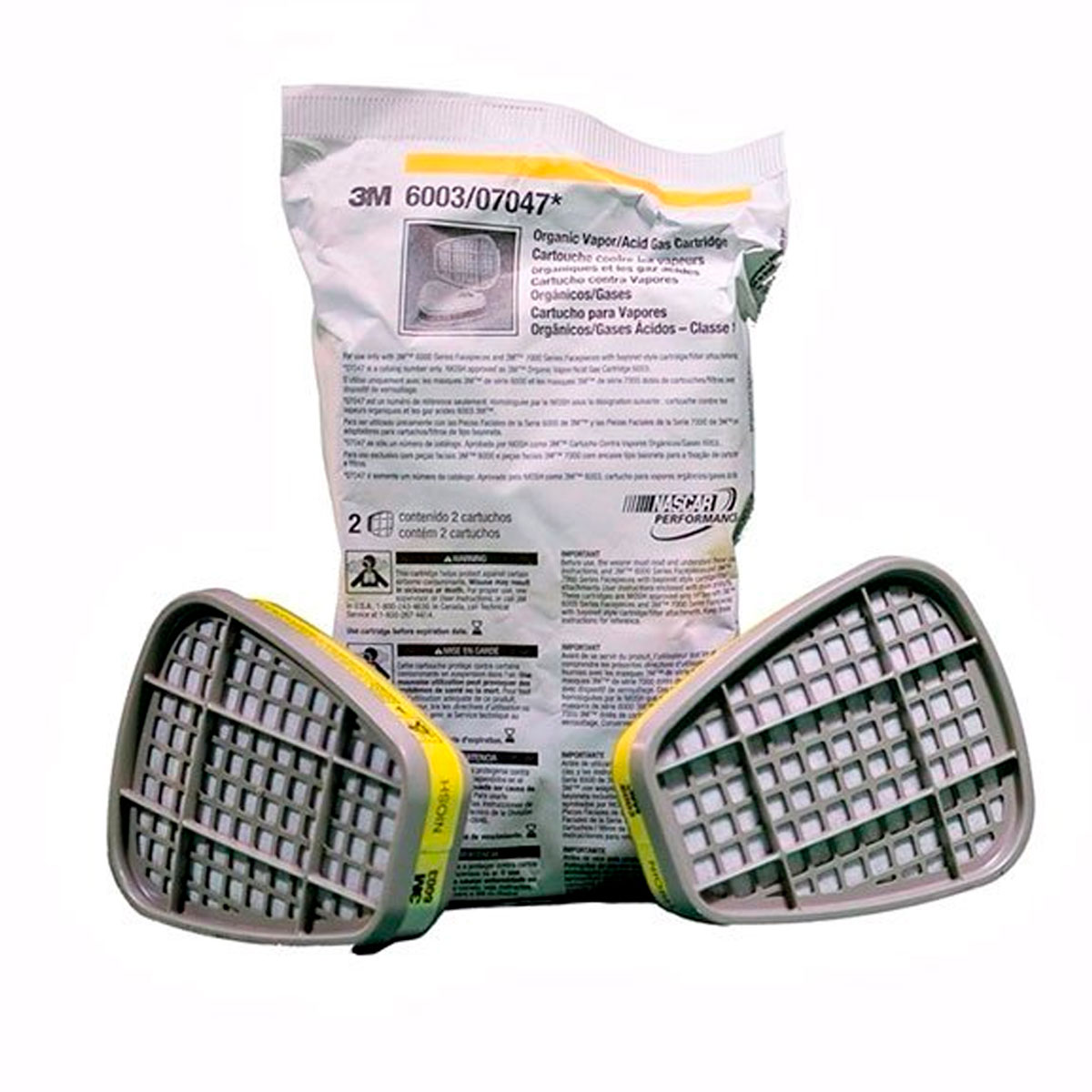 6003 CARTUCHO CONTRA VAPORES ORG Y GASES ACIDOS PACK 2 UND | Catalogo ...